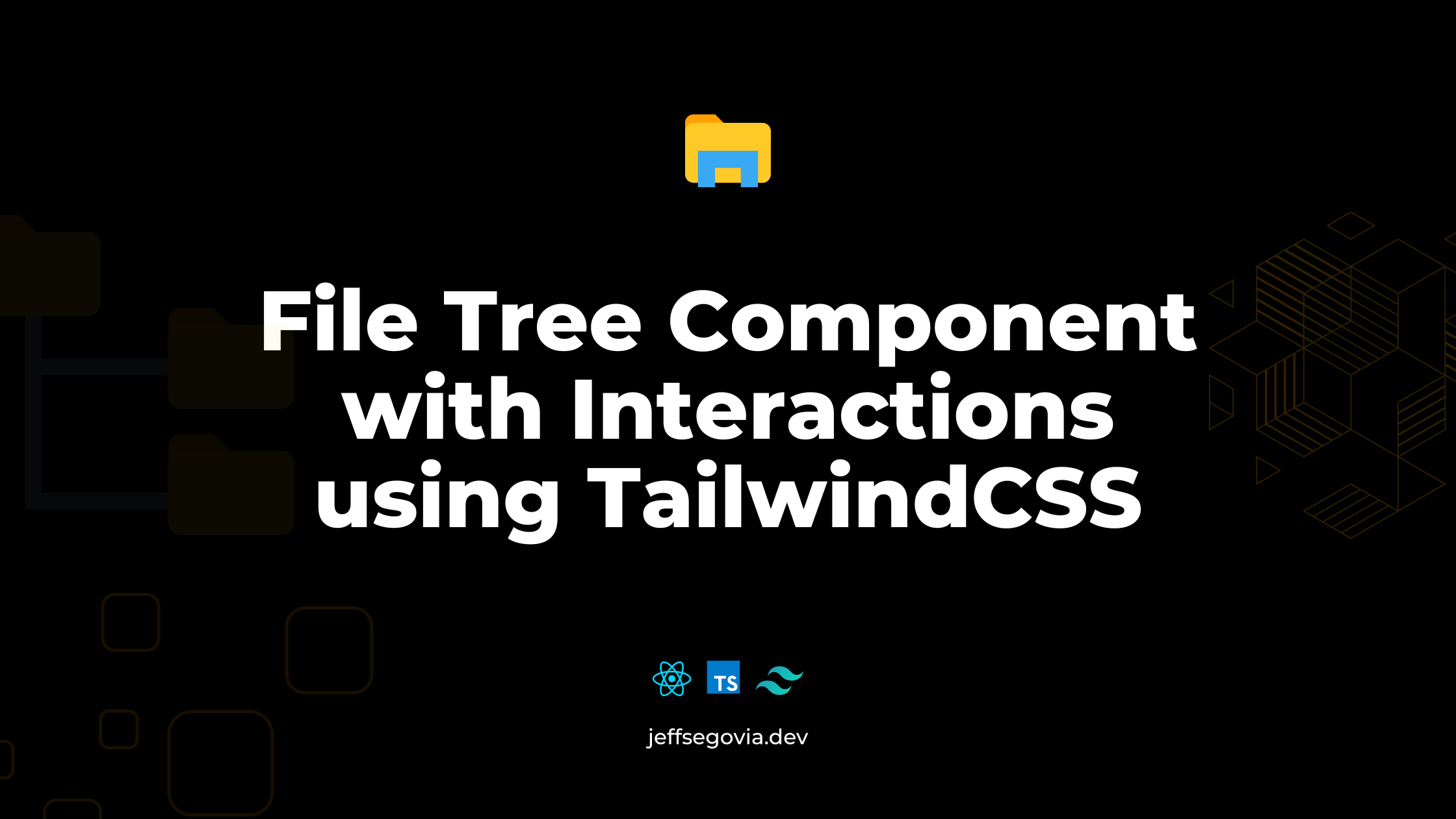 FileTree Component with interactions using TailwindCSS